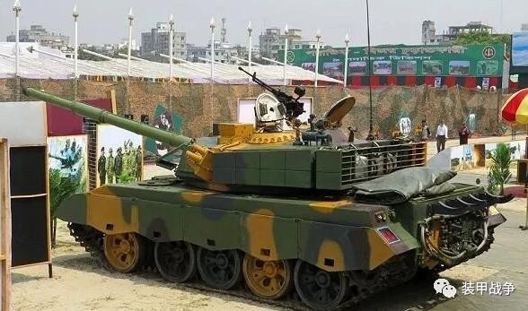 中国魔改59坦克享誉国际：在孟加拉击败了T-72B主战坦克